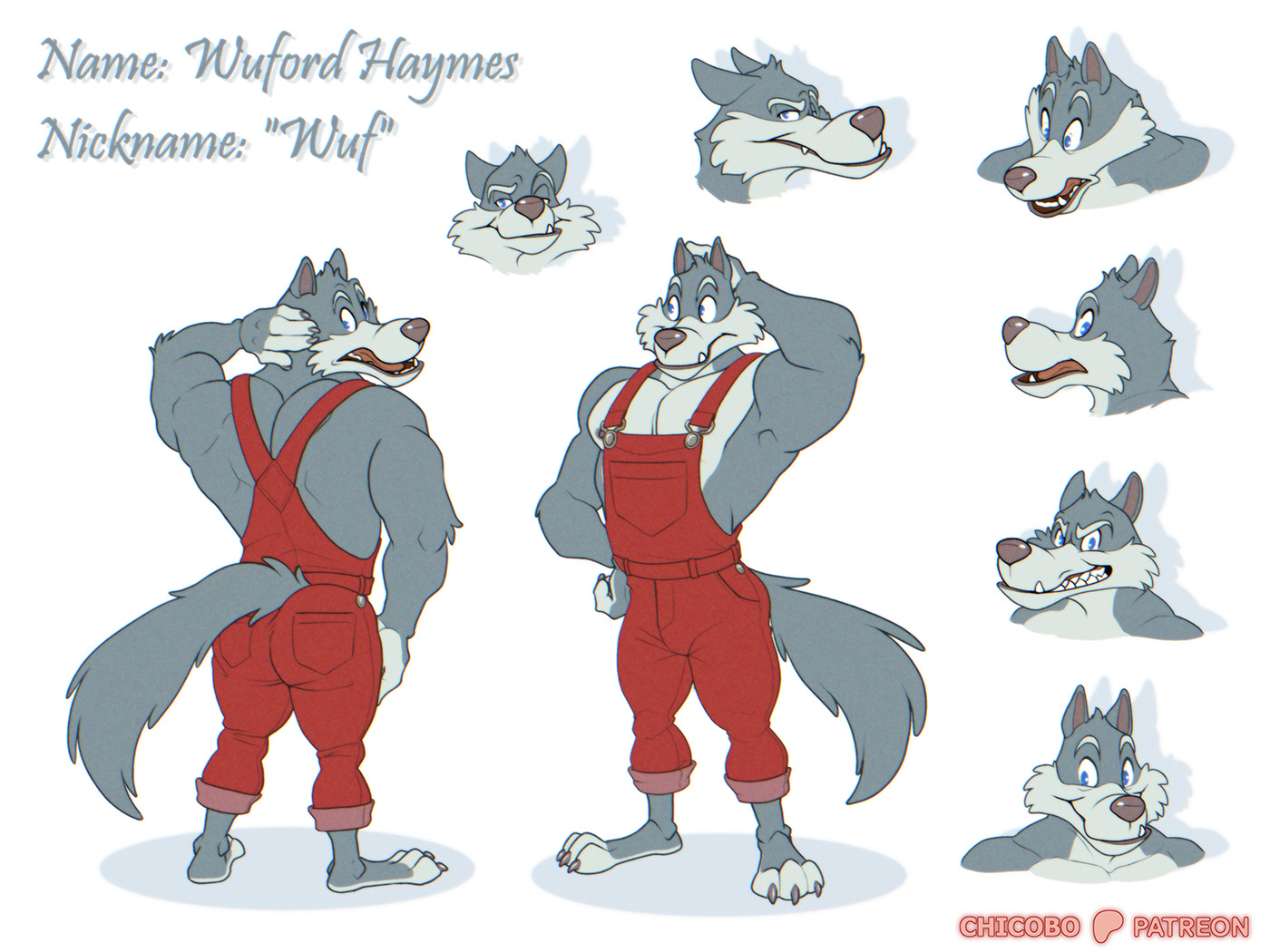 Wuf reference sheet 2026 by chicobo