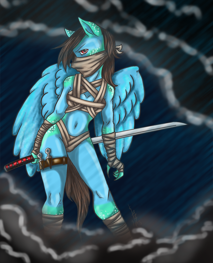 Sky Assassin by AnkhsPawAfterDark
