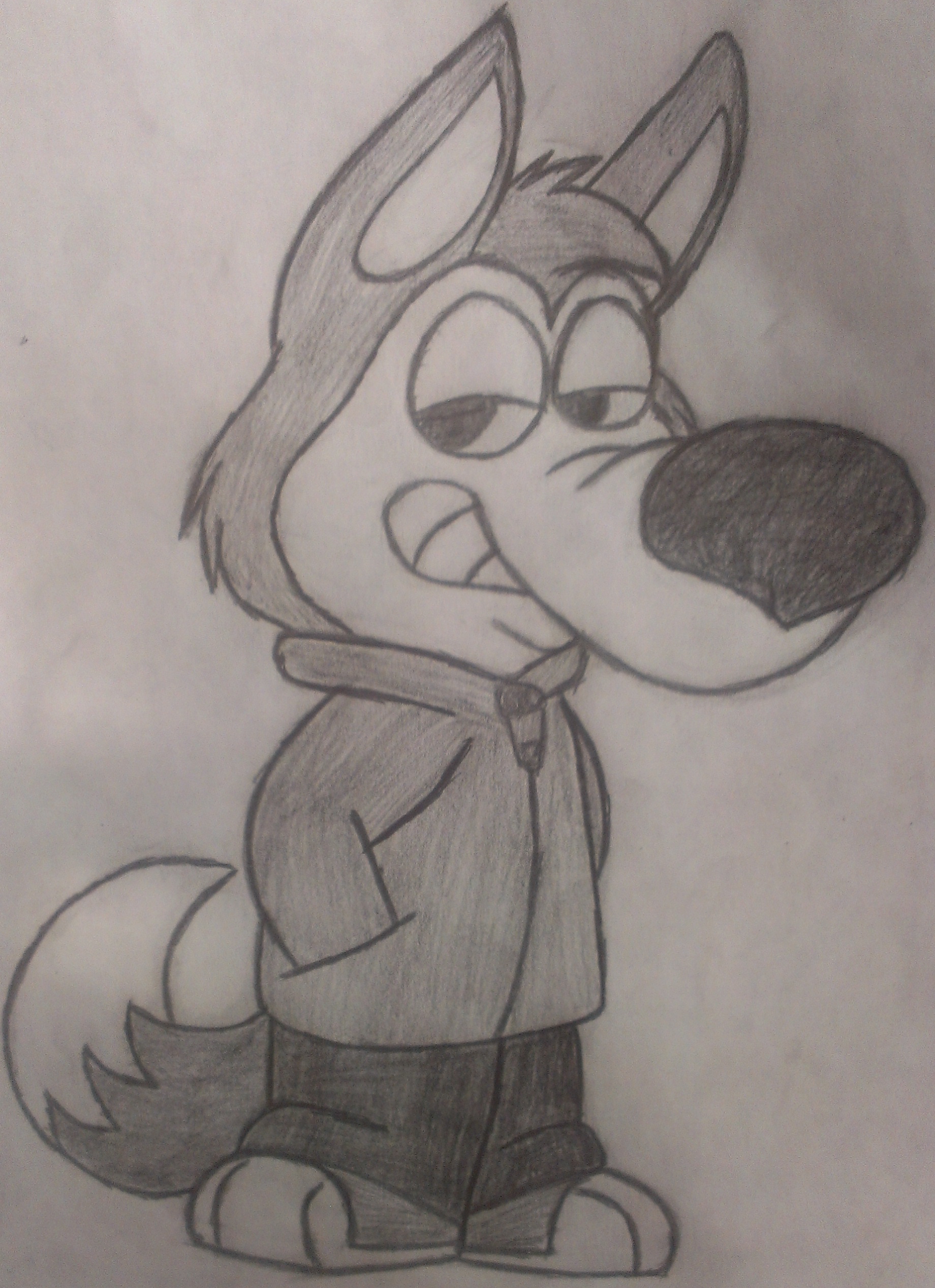 Chip The Wolf by BaronTremayneCaple