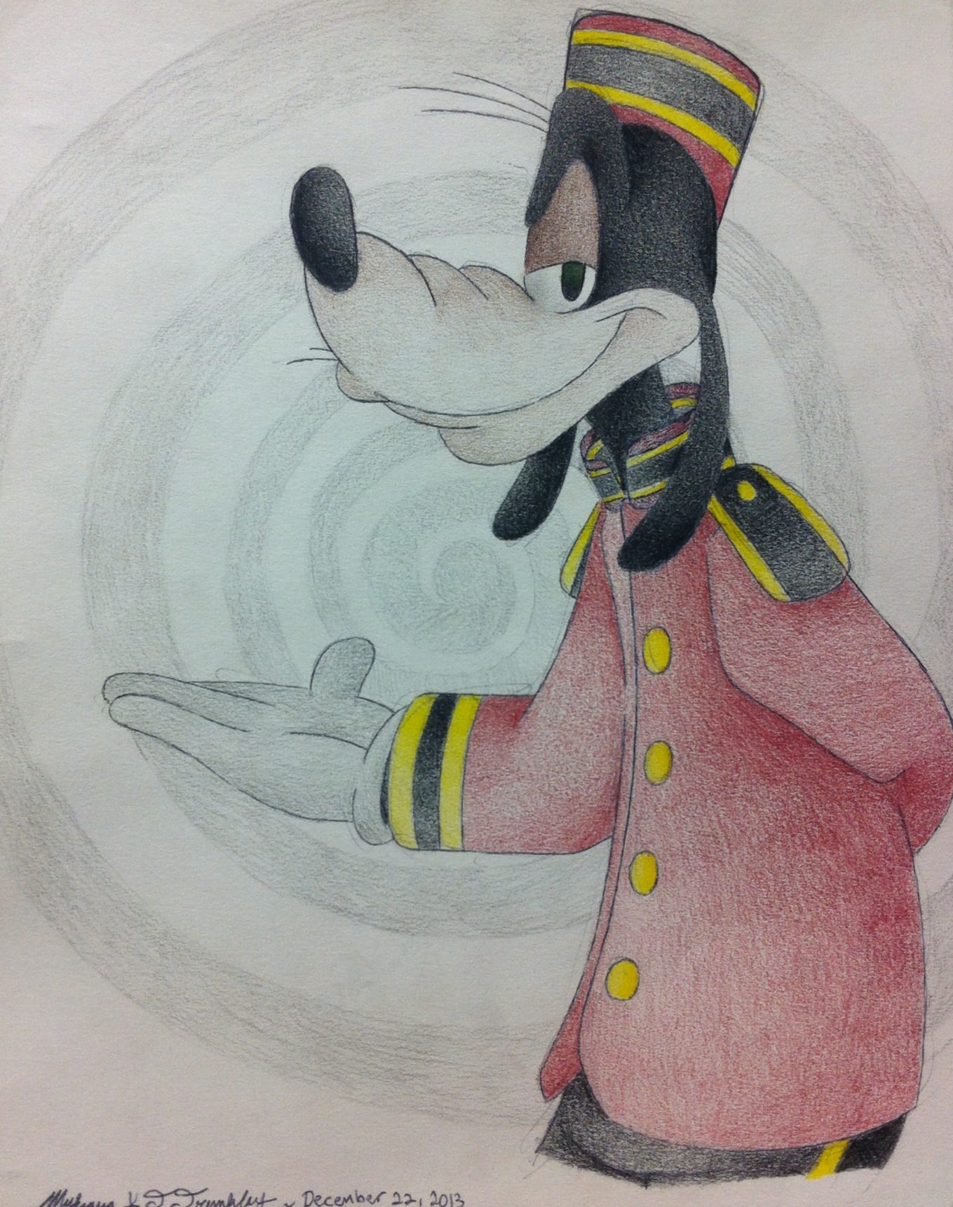 Bellhop Goofy - Tower Of Terror by MykieThomas