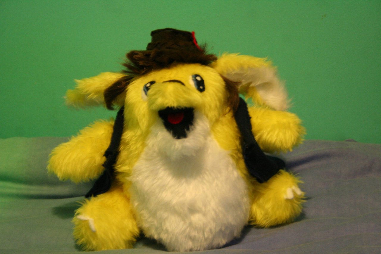 Samael plush by KitsuneGemma