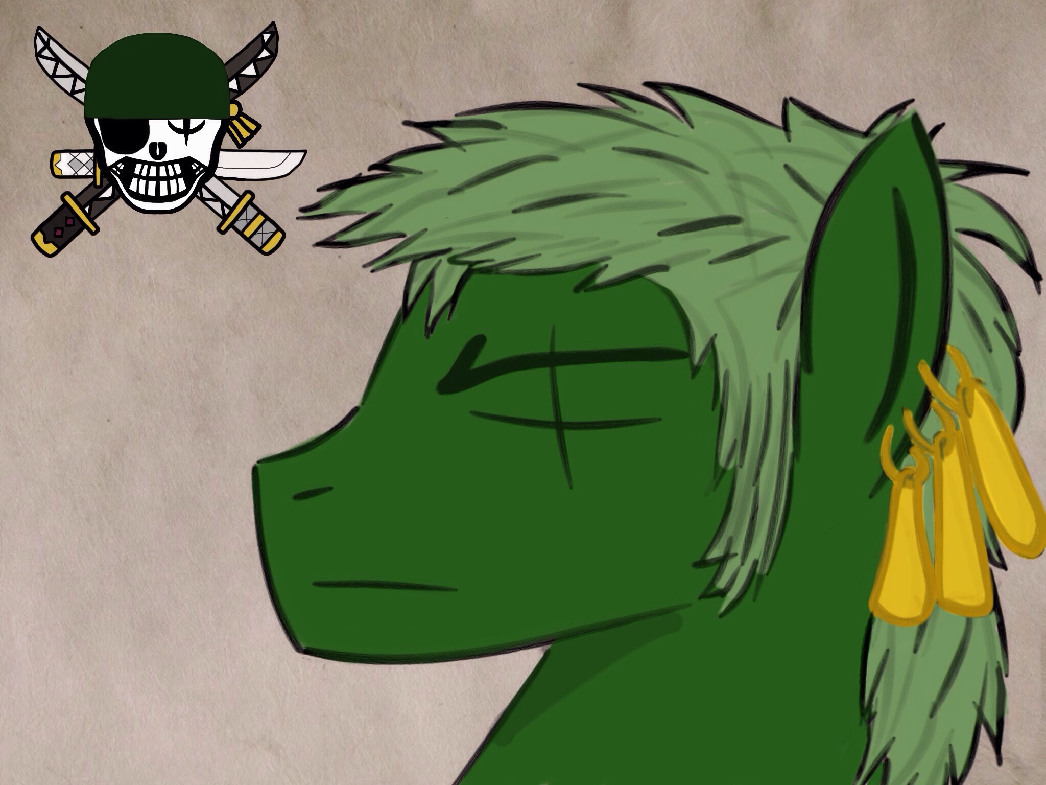 Pirate Hunter Zoro by MyLittleNinja