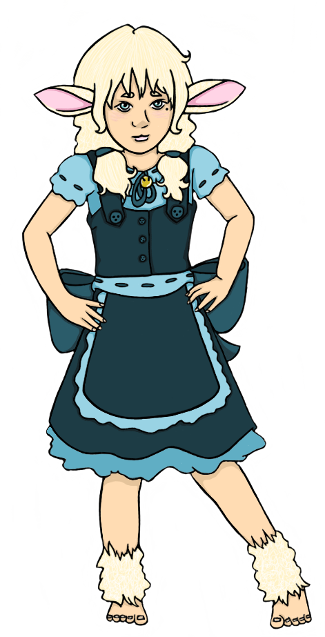 Lamb Girl by Mohini