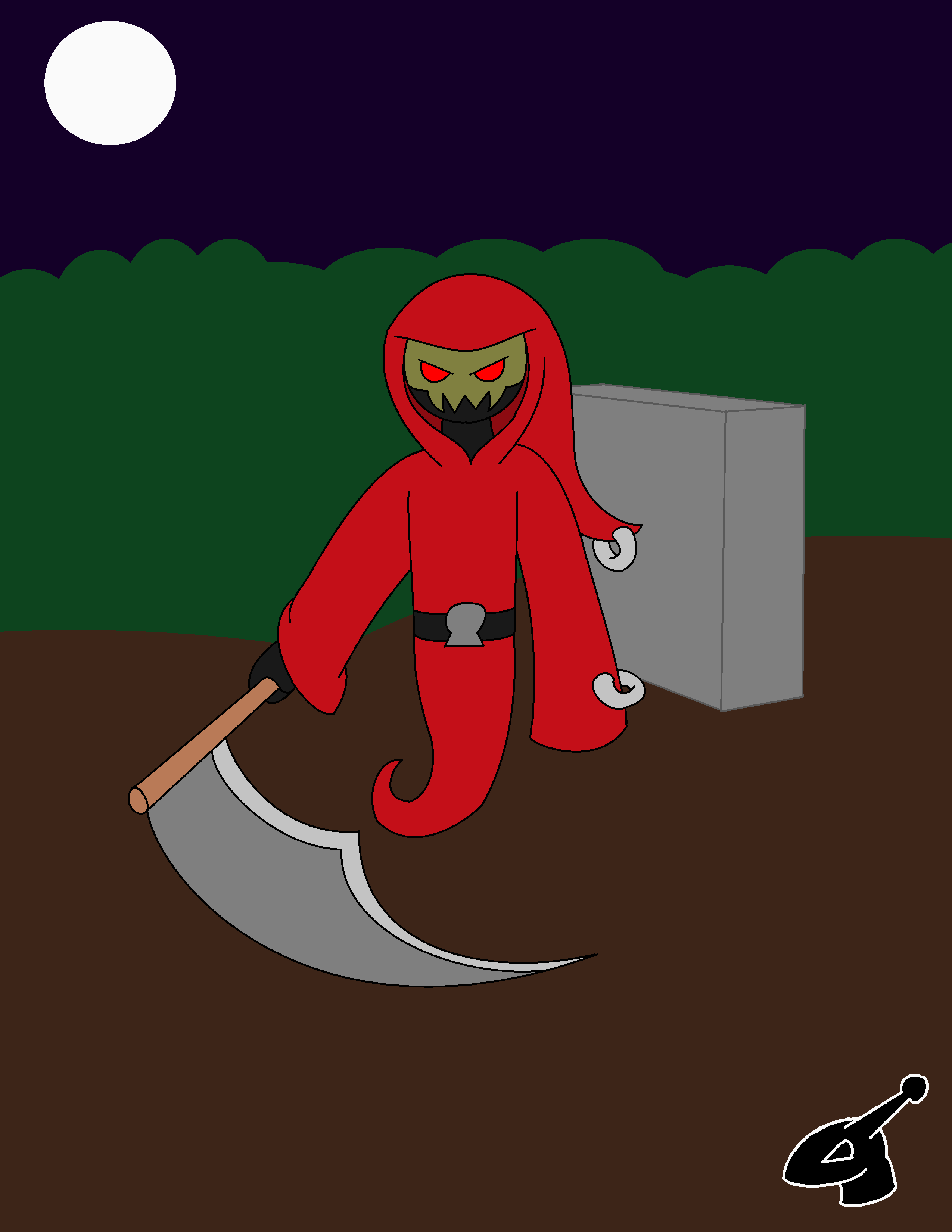 Scarlet Reaper by kaijubunny