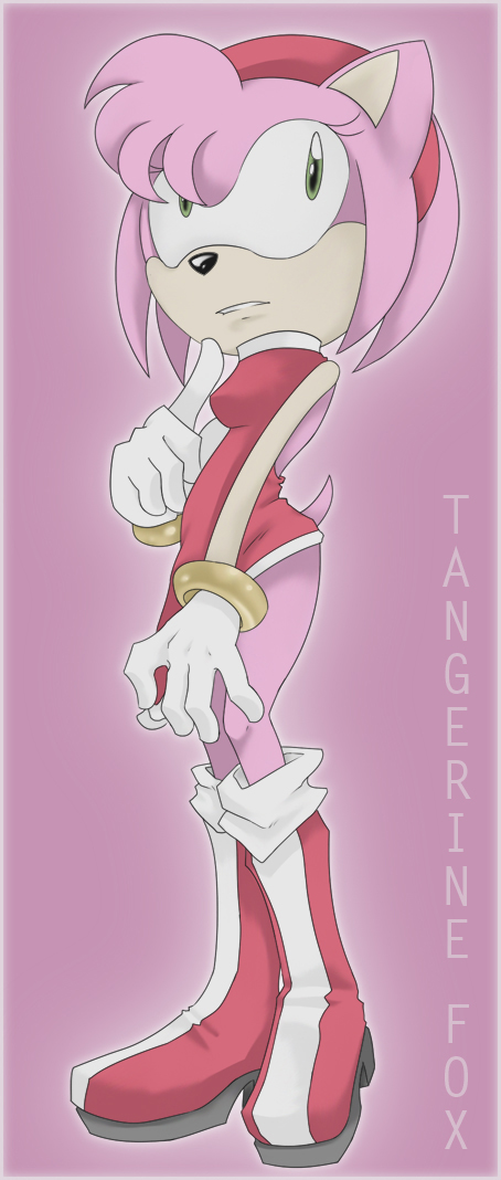 Amy Rose by TangerineFox