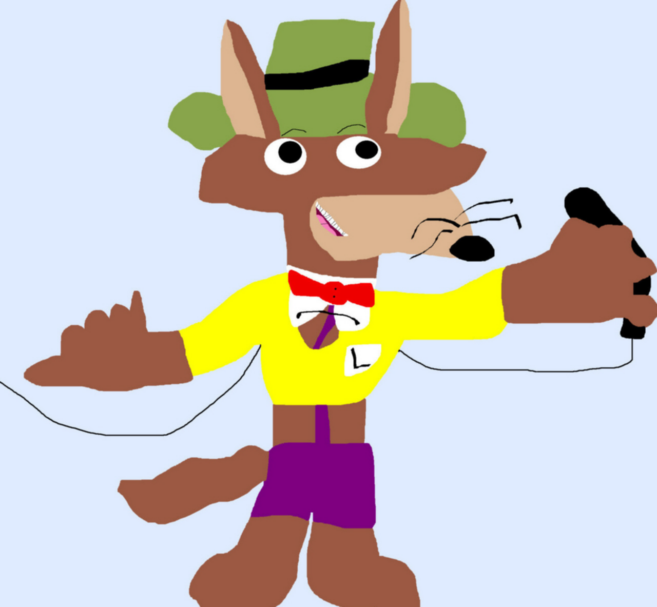Laffalympics Mildew Wolf Newer For 2014 MS Paint by HCpierlingpitstop