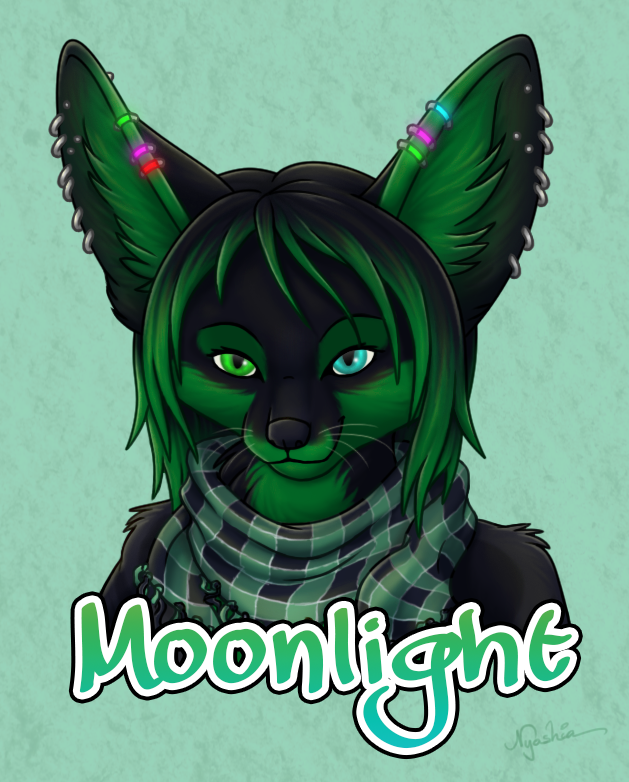 Moonlight Badge by Nyashia