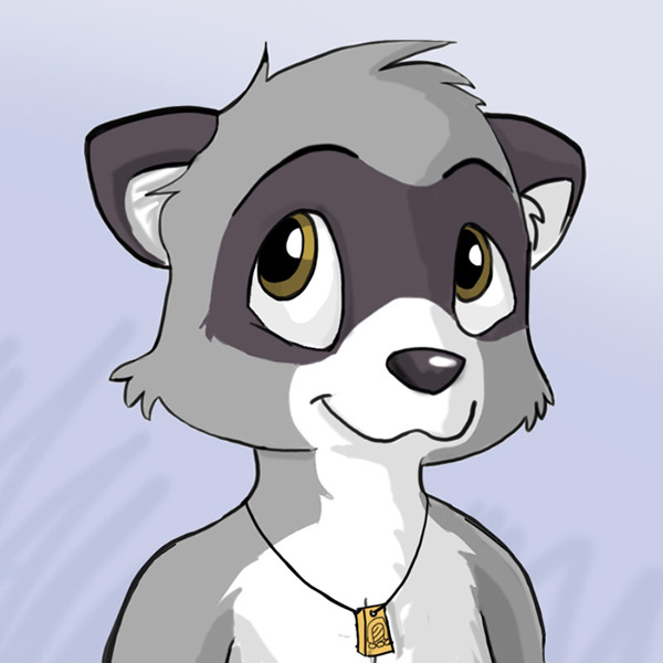 Arturo el mapache by pandapaco