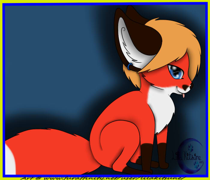 feral cutie by crazyredfox