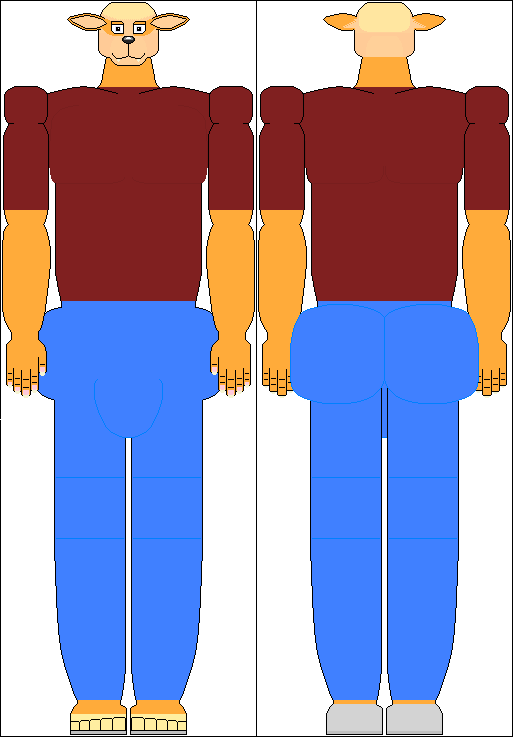 Abraham "DILFy Abe" Zimmer, an Elder Arcanine by PixelsWithFur