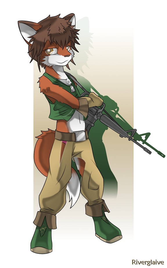 Kid Warfox by Riverglaive