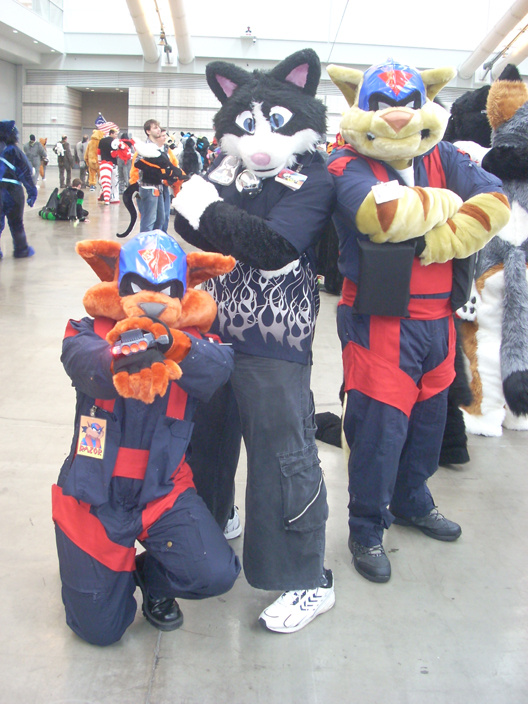 Frost and the Swat Kats by frostcat