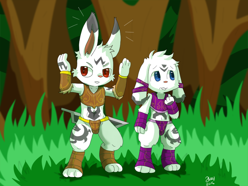 The Lapines by AkaiKitsune