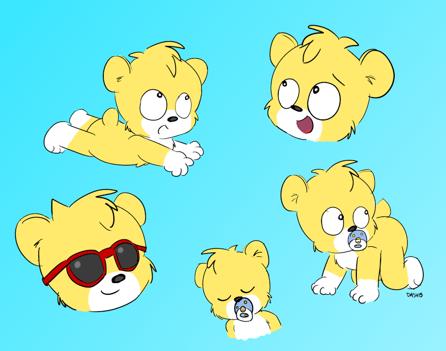 Milo's Poses II. by MalyMilo