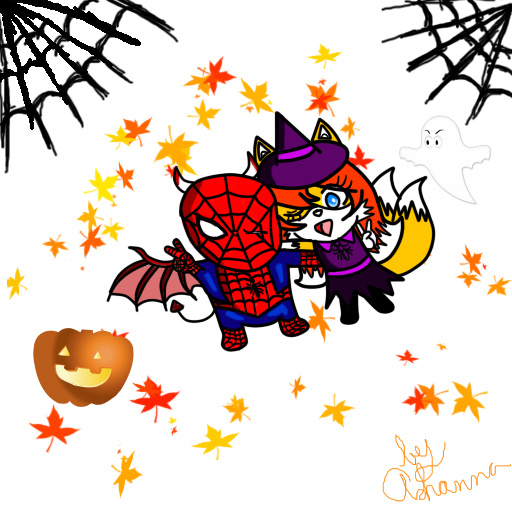 Happy Spidey Halloween everyone by DarkTales