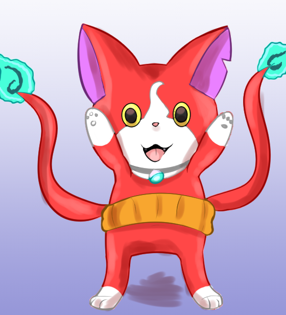 jibanyan Yokai watch by WhiteMageTifa