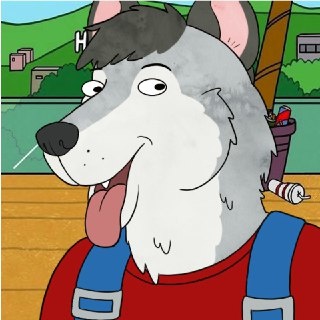 Loupy Bojack horseman style by Loupy