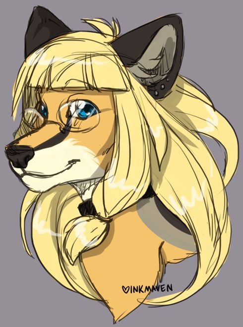 Happy Vixen by GraceTheGoldenFurred