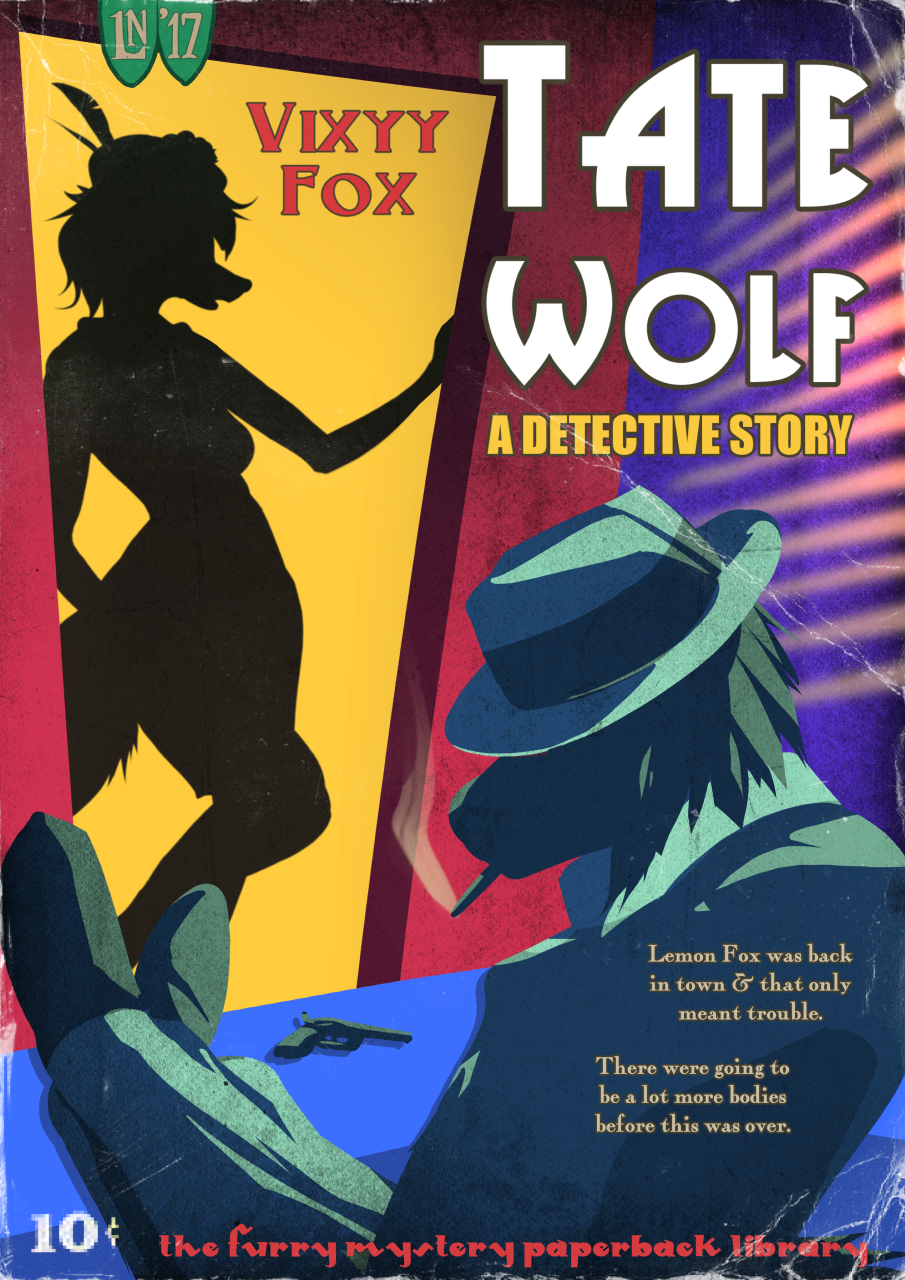 Tate Wolf - A Detective Story (Cover) by LittleNapoleon