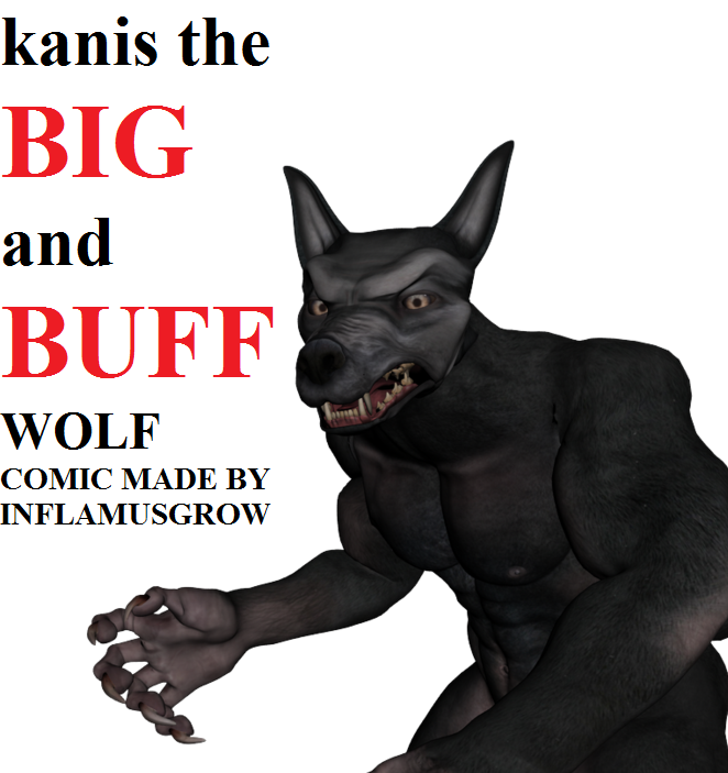 kanis the big buff wolf cover page by foxybuffedup