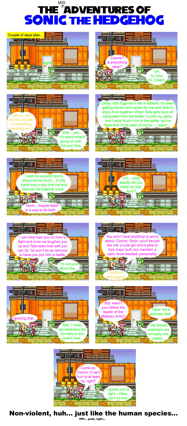 MAOSTH - Issue 9 - Plant-Fu by AngelCam7