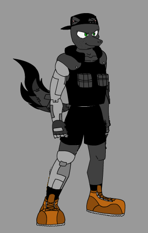 Lonewolf clothed by captainlonewolf