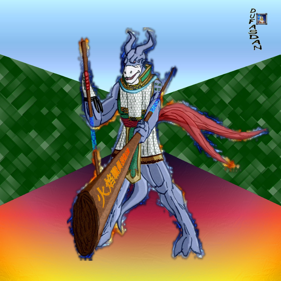 Fire Staff Technique Master By Duphasdan fire-staff-technique-master-by-duphasdan