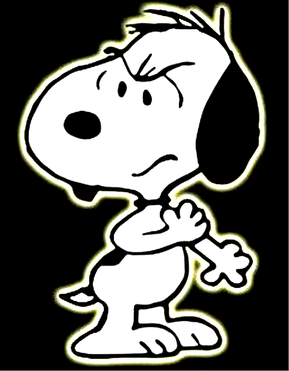Angry Beagle by BradSnoopy97