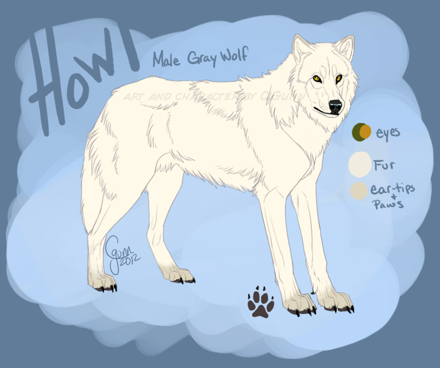 Howl Reference by LostWolfSpirit