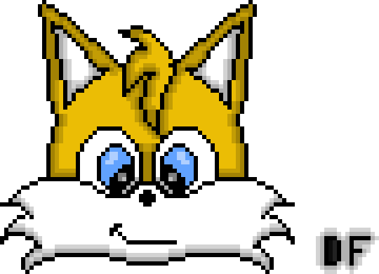 Tails' head by DigimonForever
