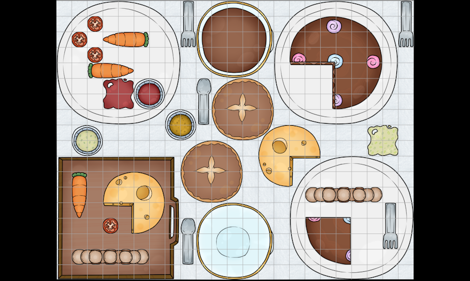 DnD Battlemap: A Giant's Lunch by BobHoppe