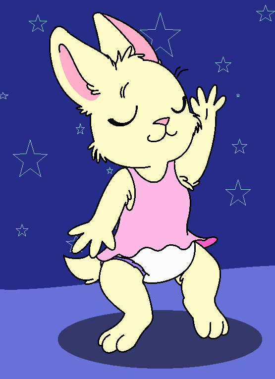 Ballerina Bunny (ConejoBlanco) by DanielMania123