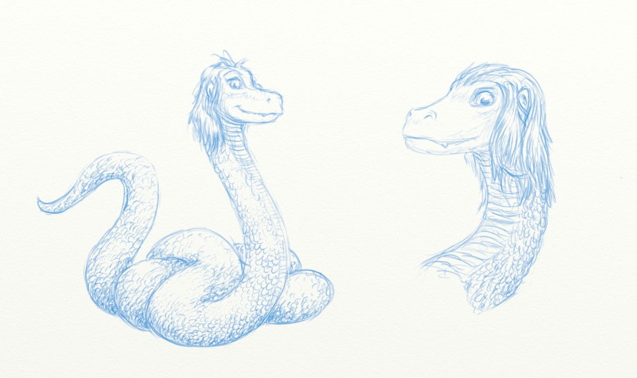 Glycon Sketchies by Bahlam