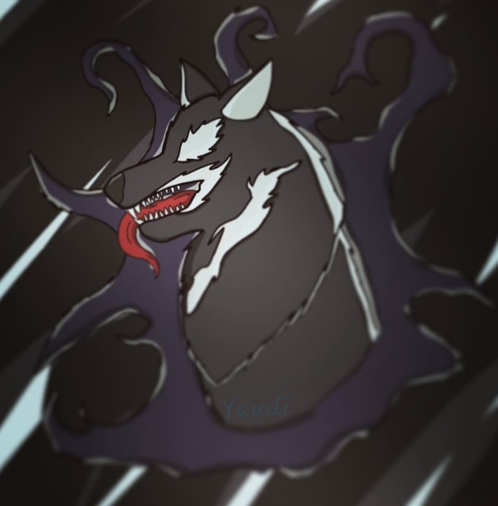 Venom wolf by Yaudi344