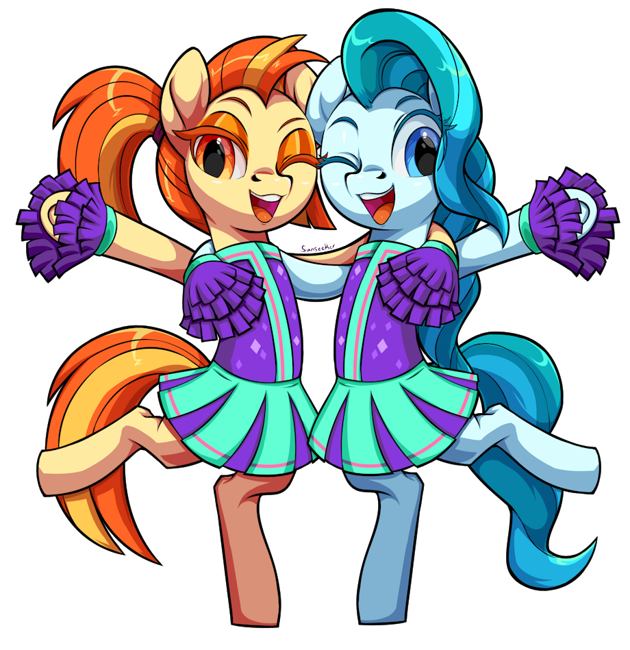 Shimmy shake and Light Hoof by Moonseeker