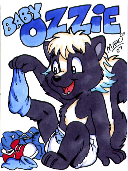 Ozzie Marci Badge by OzzieKitSkunk