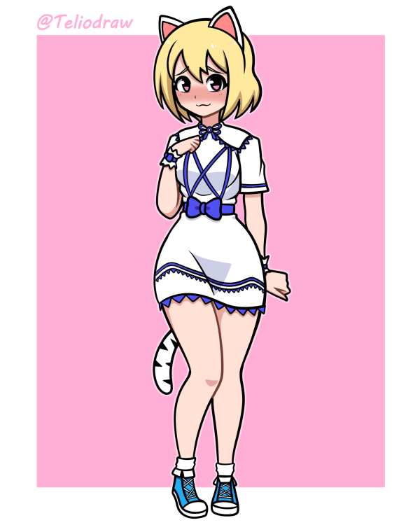 Cat-Girl Emi! by RushTheWolf
