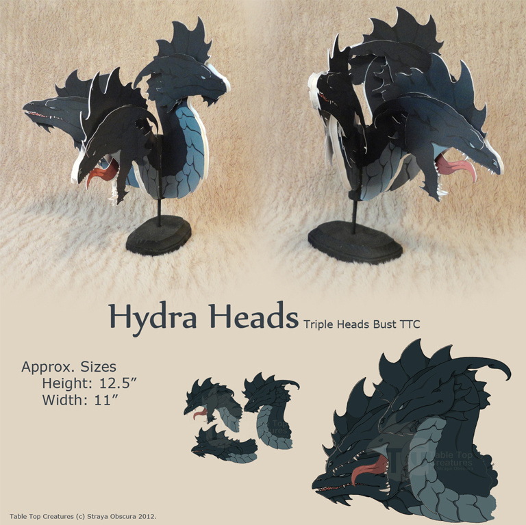 Hydra Heads by CyanideDragon
