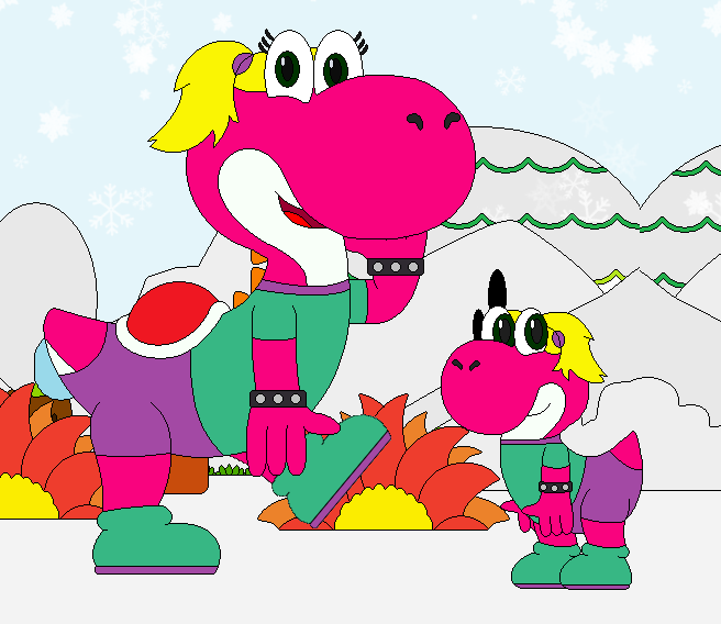 (OC) Kadie The Yoshi by PikminFan25