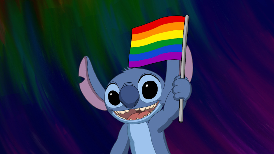 Stitch Pride Flag Animation by Omatic