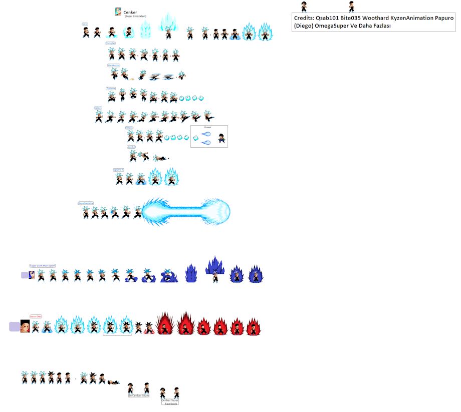 Cenker's All Forms Sprites Sheets by Cenker
