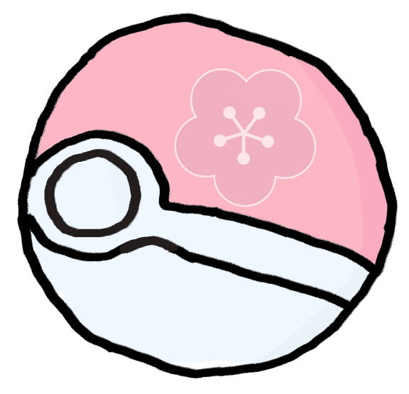 pink pokeball by Lokifan20