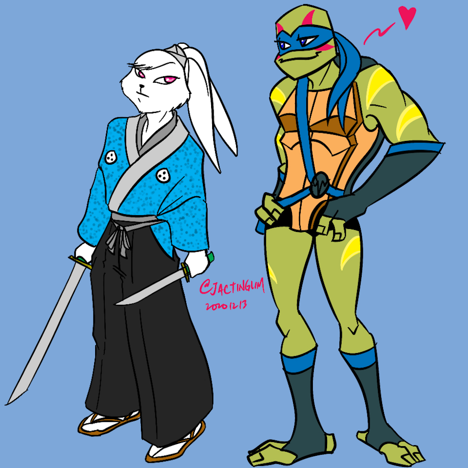 Rabbit Ronin by riverhayashi