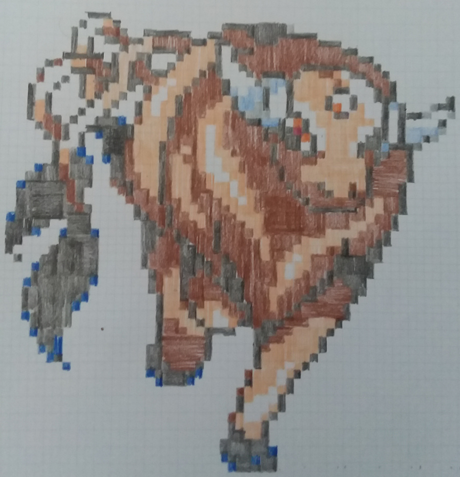 RB The Wild Bull Pokemon by ryuuiaryuusei