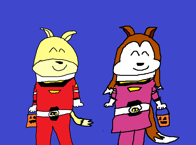 Hunter And Colleen Trick-Or-Treating by jeremycrimson