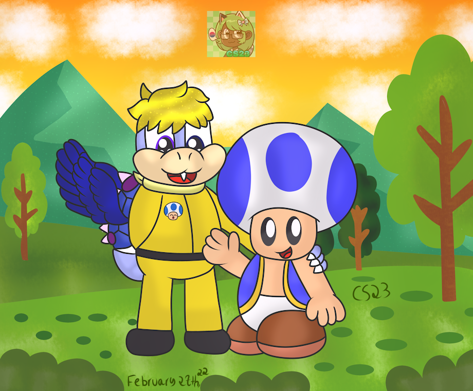Cormac And Blue Toad by ColeSmurf23