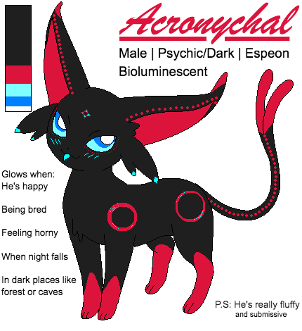 ACRONYCHAL THE ESPEON's reference sheet by AcronychalEspeon