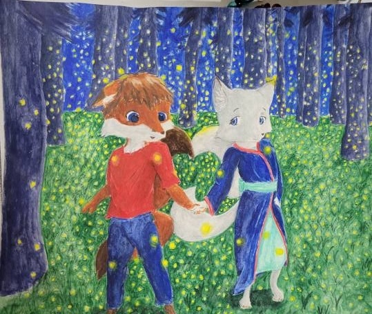 Walk in the woods by Munkers