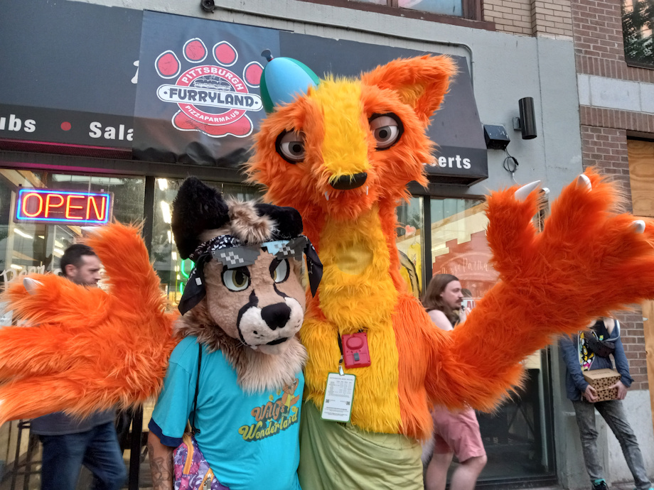 Willy Weasel Fursuit by Ranierfoxy