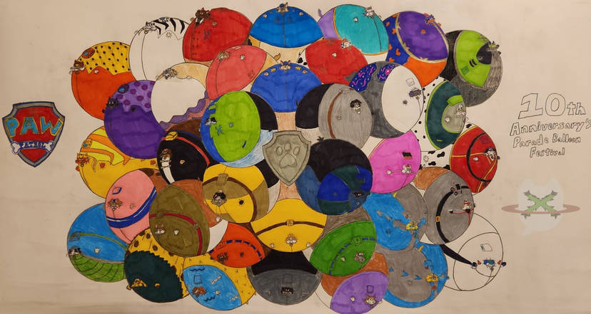 Paw Patrol 10th Anniversary's P.B.F. by DanXDWolfenburg